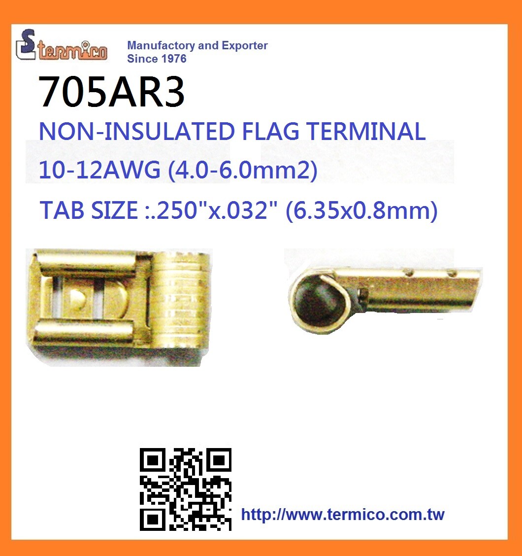 NON-INSULATED FLAG TERMINAL | Taiwantrade.com