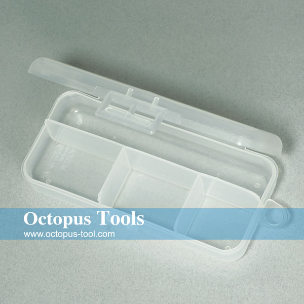 Plastic Box ( 4 compartments, 127 x 56 x 28 mm) | Taiwantrade.com