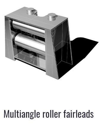 Posidoina-Multiangle roller fairleads | Taiwantrade