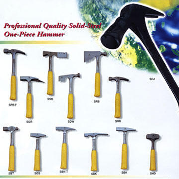 Solid Steel One Piece Hammers | Taiwantrade