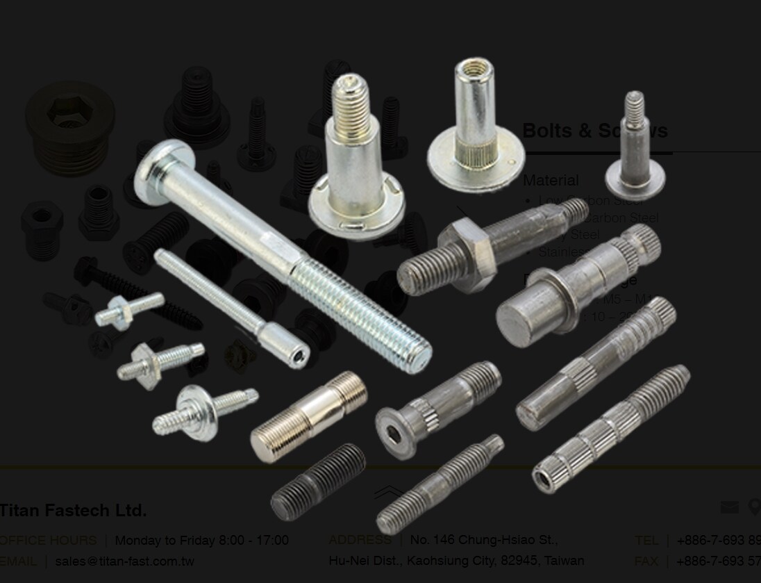 Cold Formed Screw, special screw, OEM parts | Taiwantrade