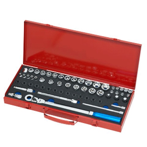 58PCS 1/4"DR. & 3/8"DR. SUPER SHORT SOCKET & STUBBY BIT SOCKET SET | Taiwantrade