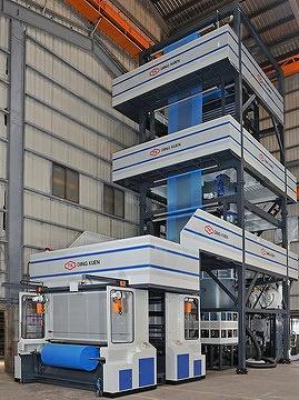Multilayer Blown Film Extruder + Full Auto Double Winders | Taiwantrade