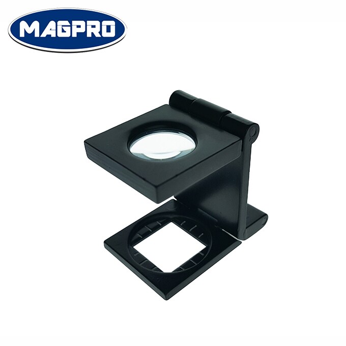 Metal Linen Tester Folding Magnifier 6x Magnification For Woven Fabrics ...