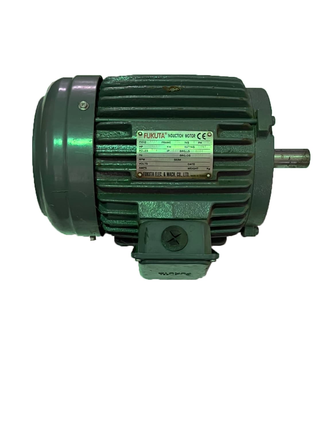 Electric Motor E101-0031 (Volts 220) for Drilling Tapping Machine ...