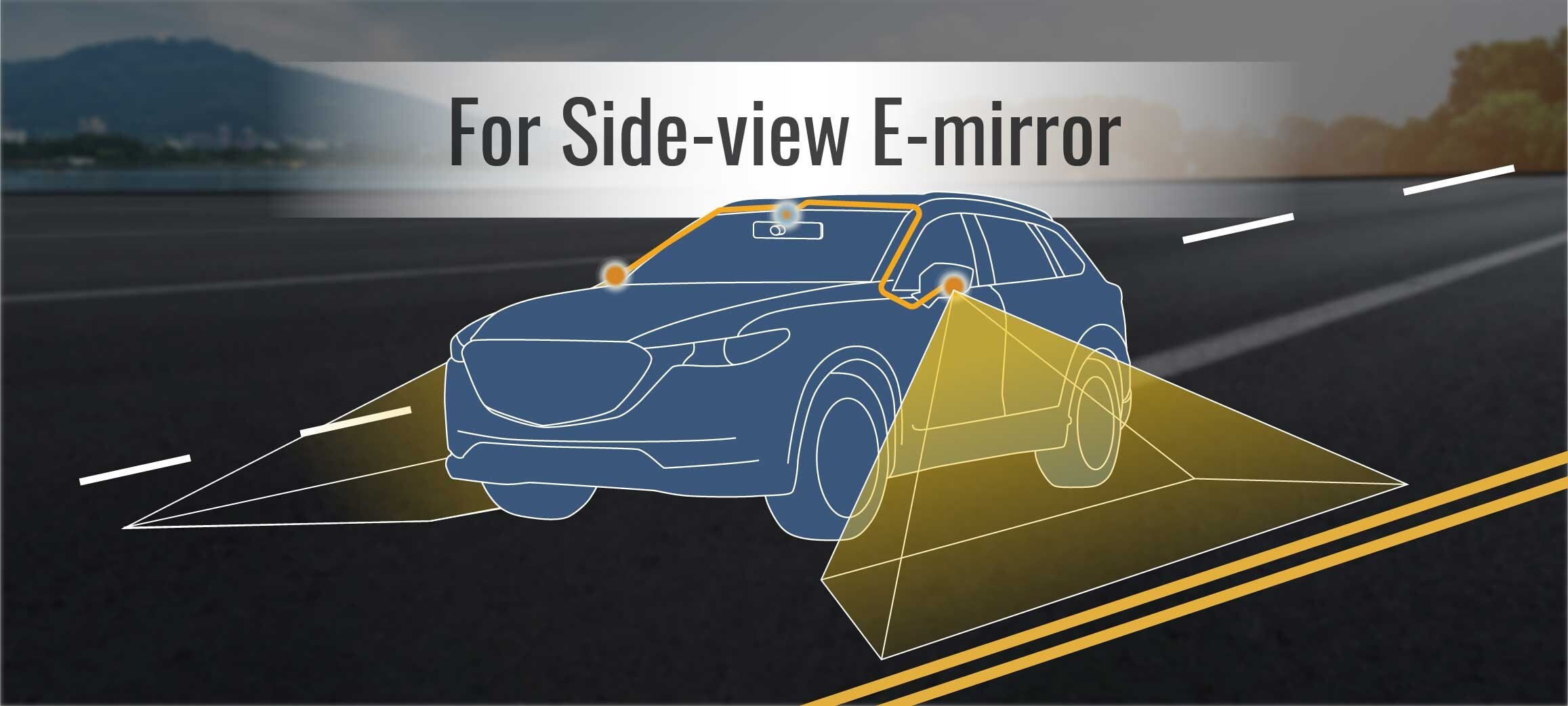 1080P Camera Module, CMOS HDR Sensor, IP68, (H)65.0°,for E-mirror ...