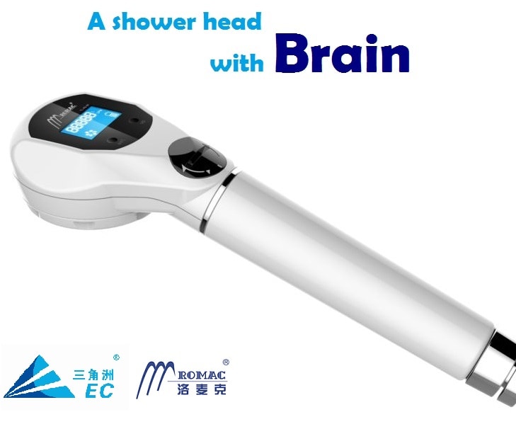 Intelligent Filtered Digital Shower Head | Taiwantrade