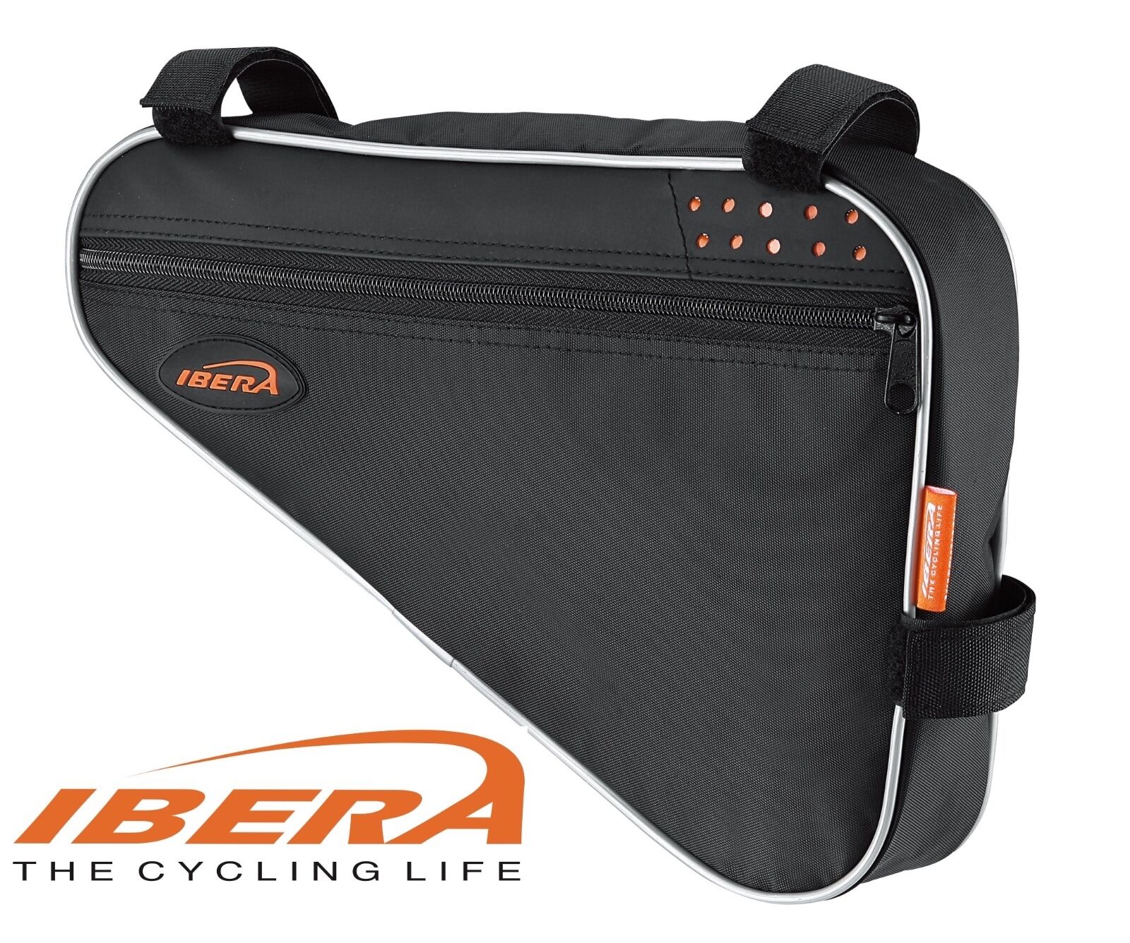 IBERA Bicycle Triangle Frame Pack Bag Black IB-FB1M | Taiwantrade.com