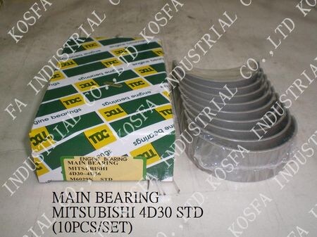 MAIN BEARING for MITSUBISHI 4D30 | Taiwantrade