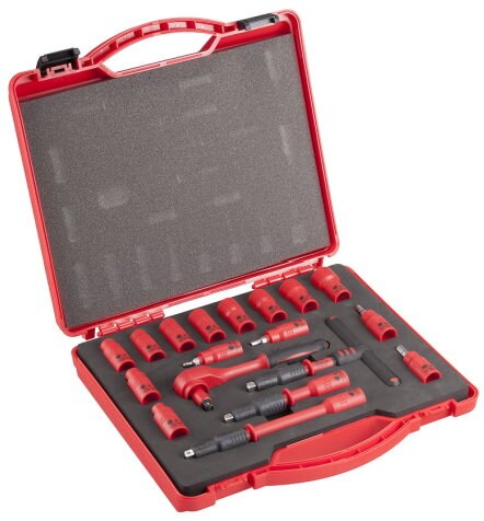 18PC 1/4" DR. INSULATION SOCKET SET | Taiwantrade