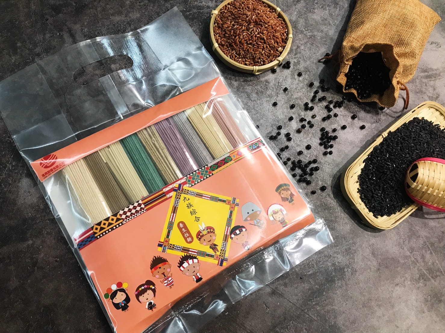 Taiwan endemic plant Noodle/Rainbow Noodles/ Fruit Noodle | Taiwantrade