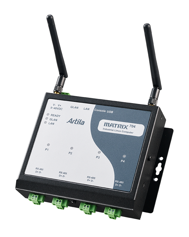 Matrix-704 Linux-ready Cortex-A5 Surge-Protected Industrial IoT Gateway | Taiwantrade.com