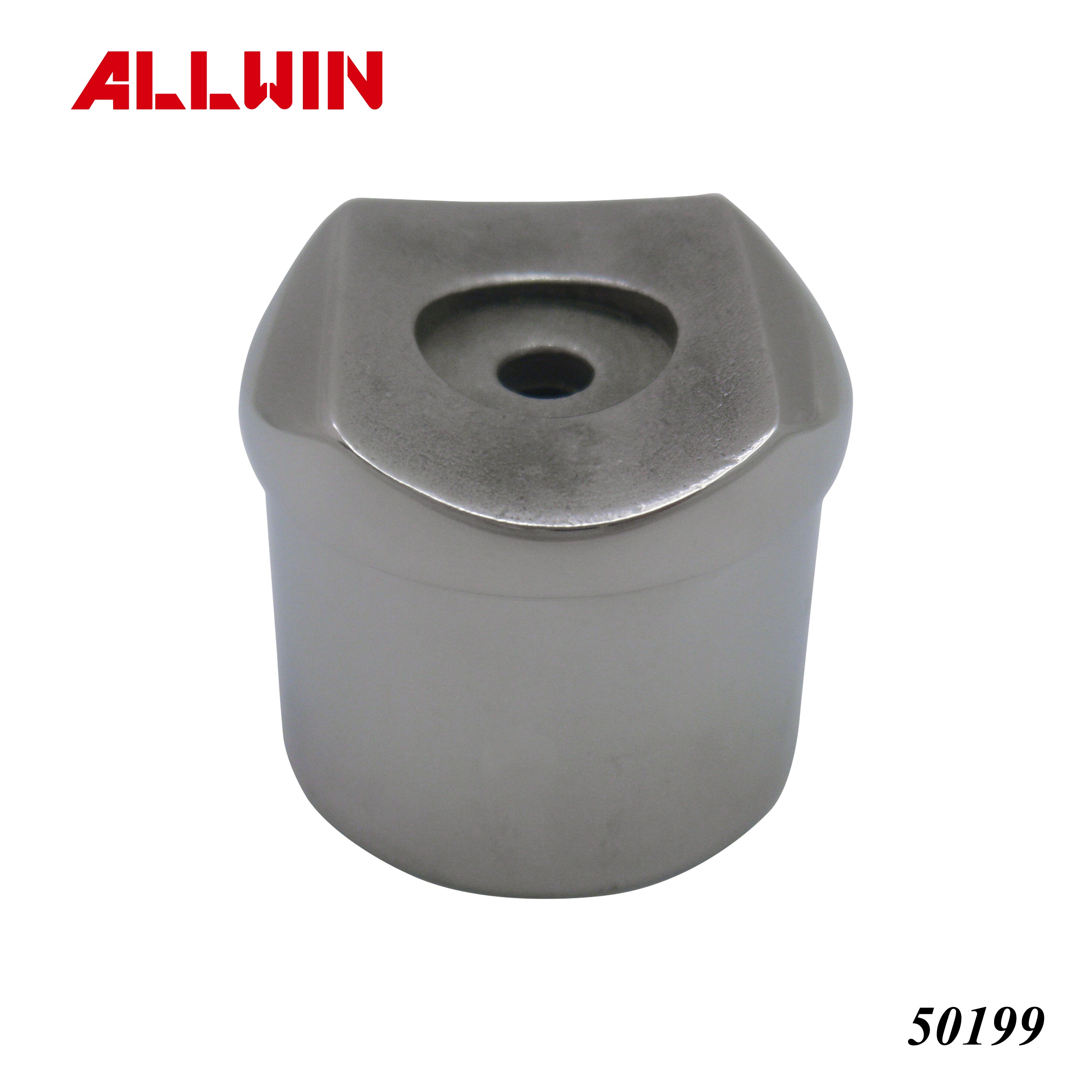 Handrail fitting Stainless Steel Universal Fitting Perpendicular Collar ...