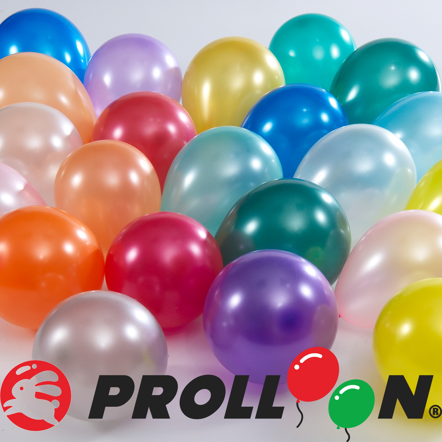 12" Rainbow balloons rubber balloons latex balloon assorted colors ...