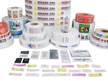 Satin & Nylon taffeta printed label | Taiwantrade.com