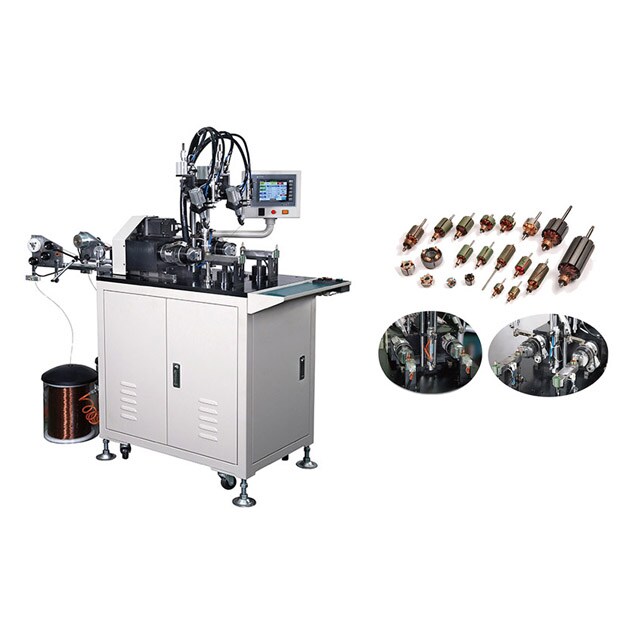 Double shaft single flying fork rotor winding machine | Taiwantrade.com