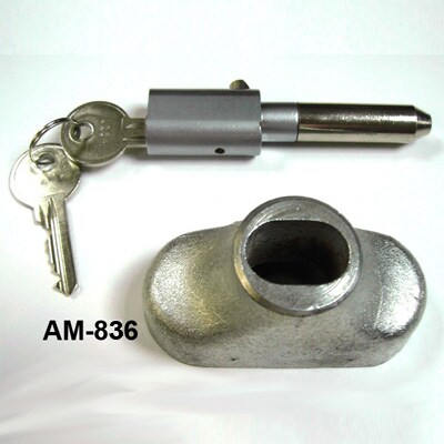 Round bullet lock for roller shutters | Taiwantrade
