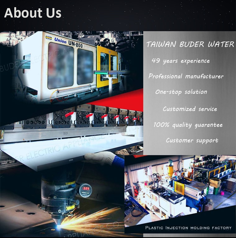 Taiwan Buder 1200ml Undersink Water Chiller | BUDER ELECTRIC APPLIANCE ...