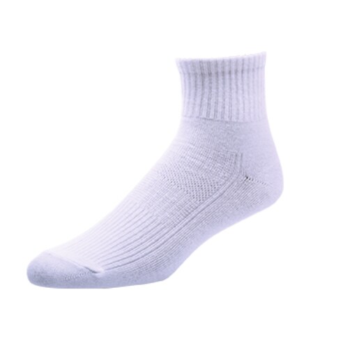 6403LL Pure white student socks (large) | Taiwantrade.com