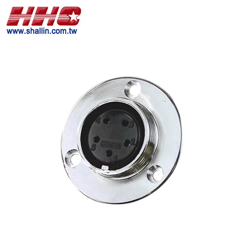 Circular female M30 connector, 5P, RoHS Directive-compliant | Taiwantrade