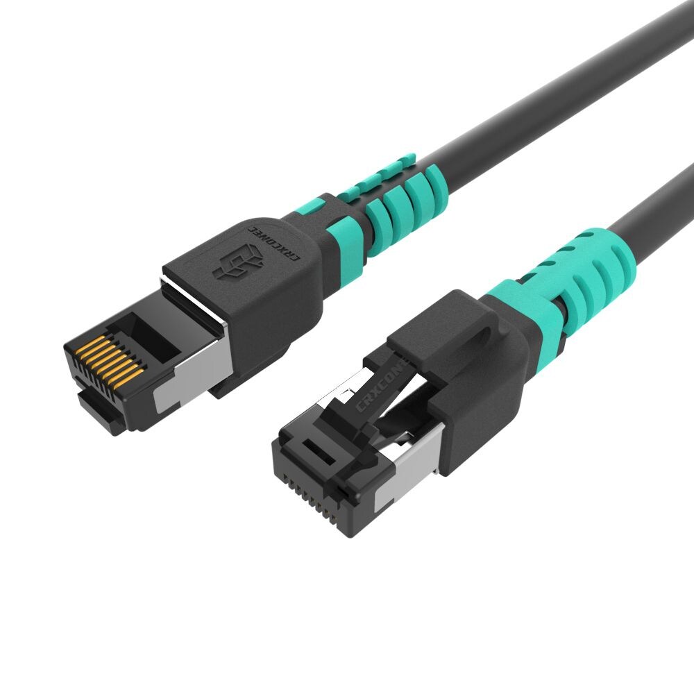 ETL Verified Cat 6A Ethernet Cable 10G Shielded Patch Cord With Color ...