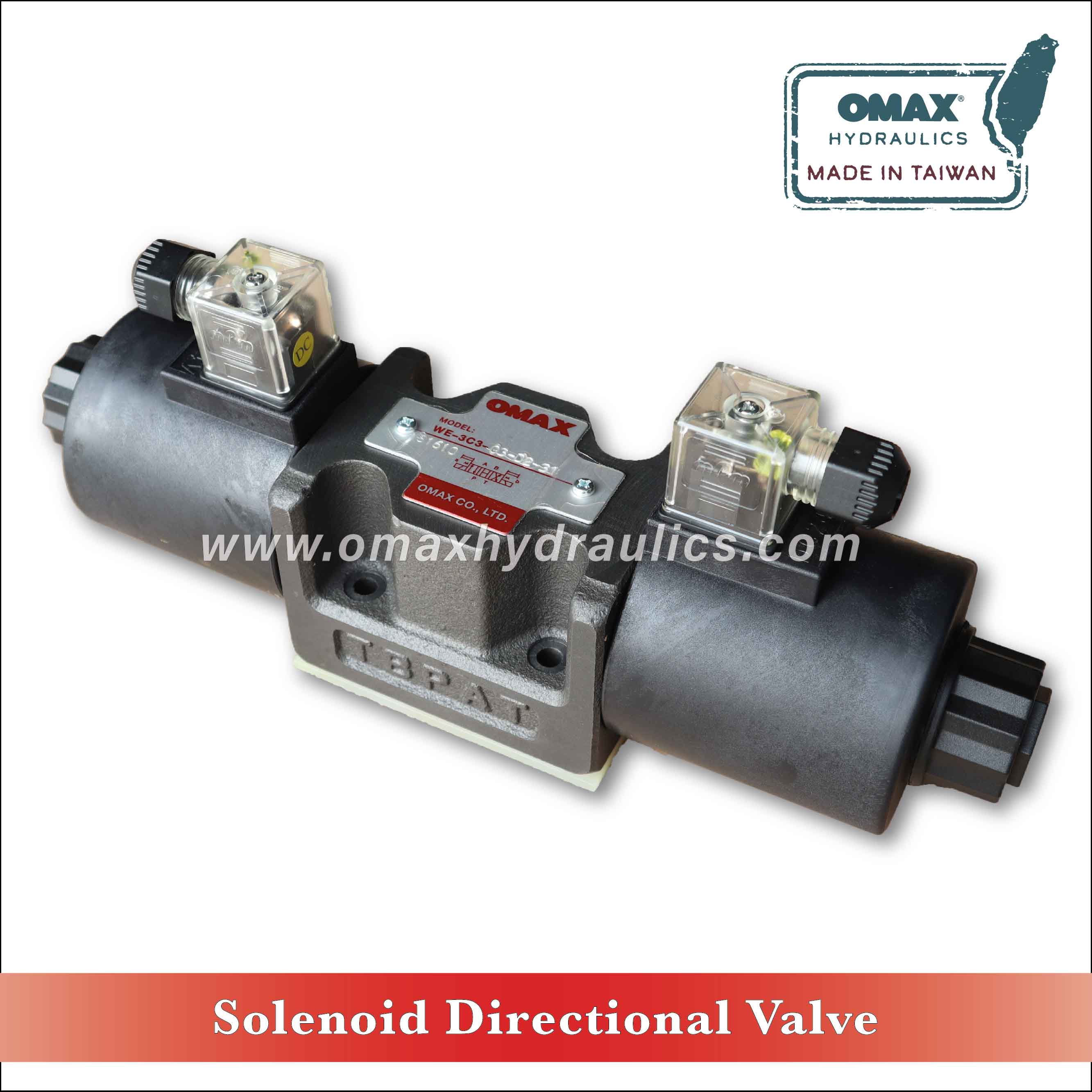 [WE] Solenoid Operated Directional Valve 3/8" DC DIN | Taiwantrade