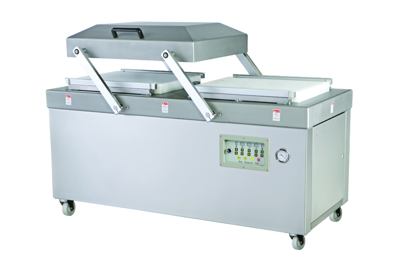 Semi Automatic Heavy Duty Double Chambers Vacuum Packaging Machine ...