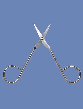 Disposable Medical Scissors - Sharp/Sharp 4.5 | Taiwantrade