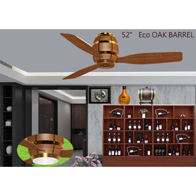 Eco OAK BARREL Ceiling Fan Supplier | Taiwantrade