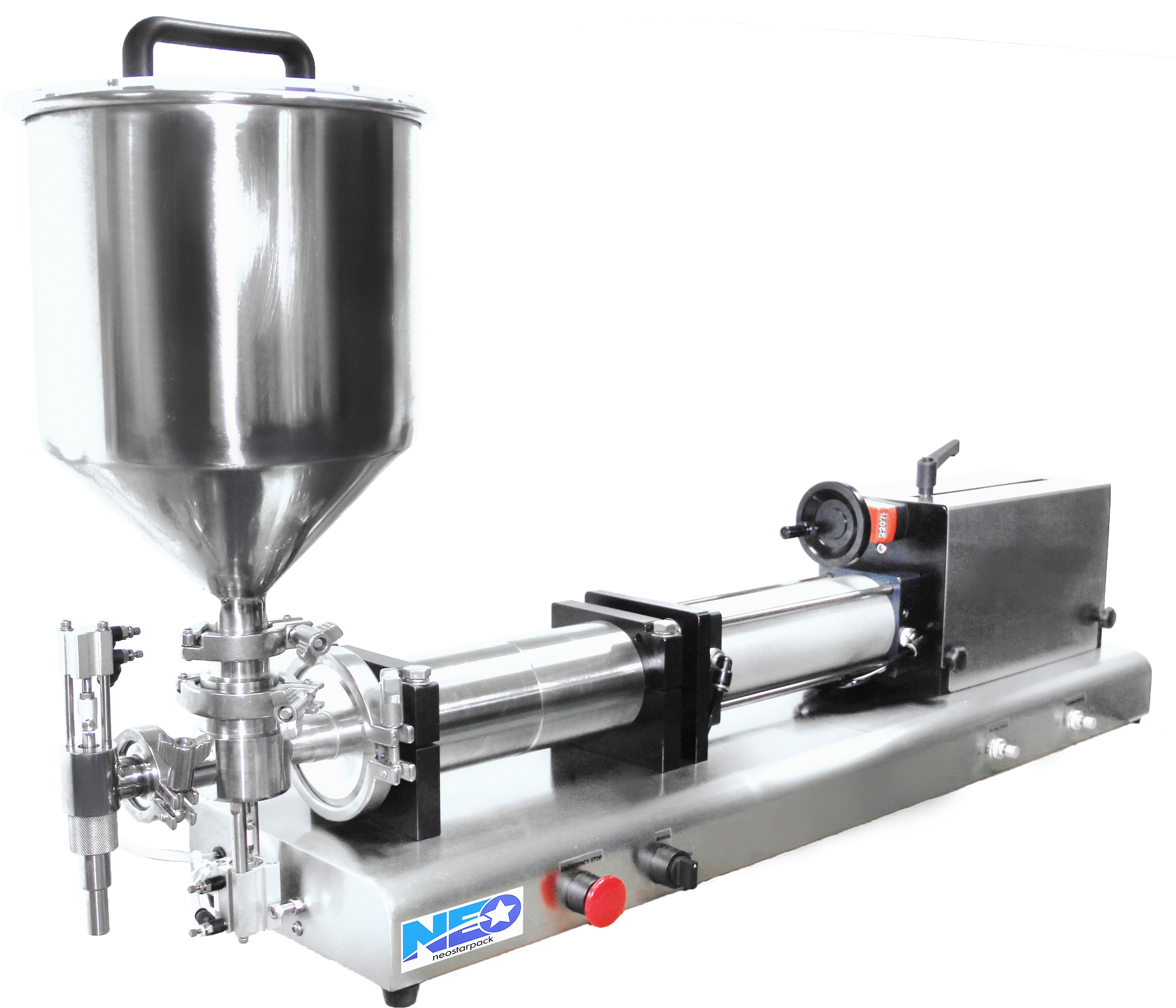 Tabletop Piston Pump Liquid Filler / Filling Machine for Body Scrub ...