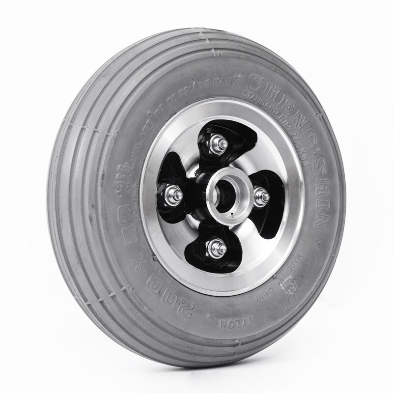 200x50(8"x2") Alum Wheel RIM with PU infill Tyre | Taiwantrade