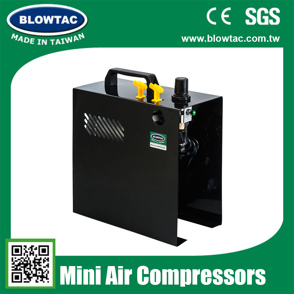 TC-20TS A Type Single Cylinder Mini Air Compressor with Tank and cover ...