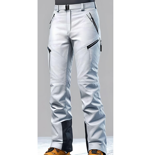 Men's Snow Ski Hiking Pants Waterproof Fleece Lined Pants Outdoor ...