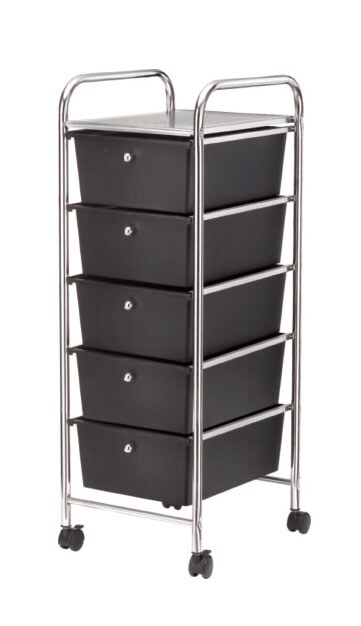 5 Drawer Rolling Storage Cart Organizer | Taiwantrade