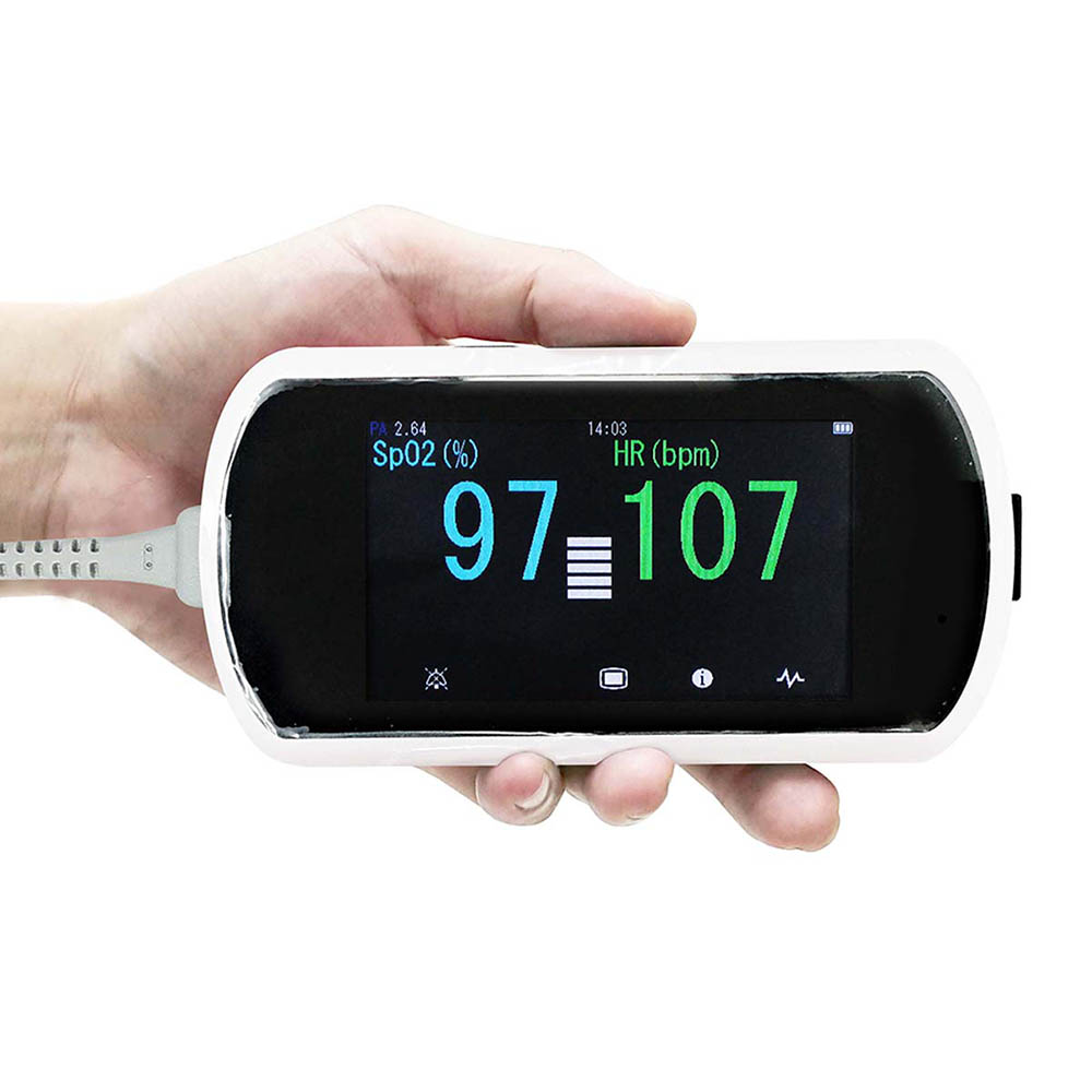 “Acare” Handheld Pulse Oximeter with SPO2 Probe | Taiwantrade