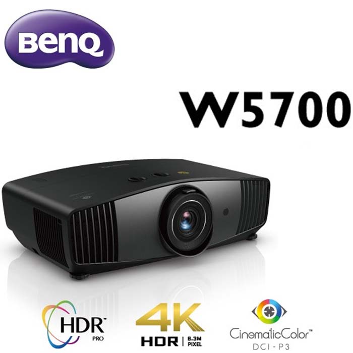 5Cgo BenQ W5700 4K HDR Blu-ray 3D Cinema Color Quasi-Director Projector | Taiwantrade.com