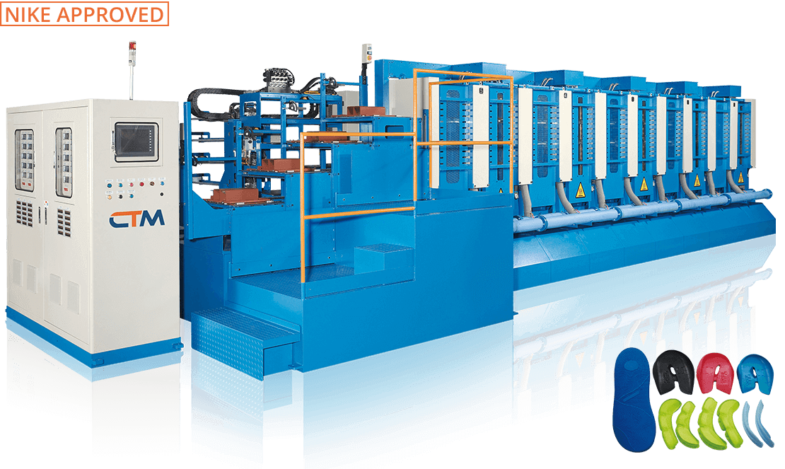 Automatic EVA Molding Machine ( Rotation of Heating & Cooling ...