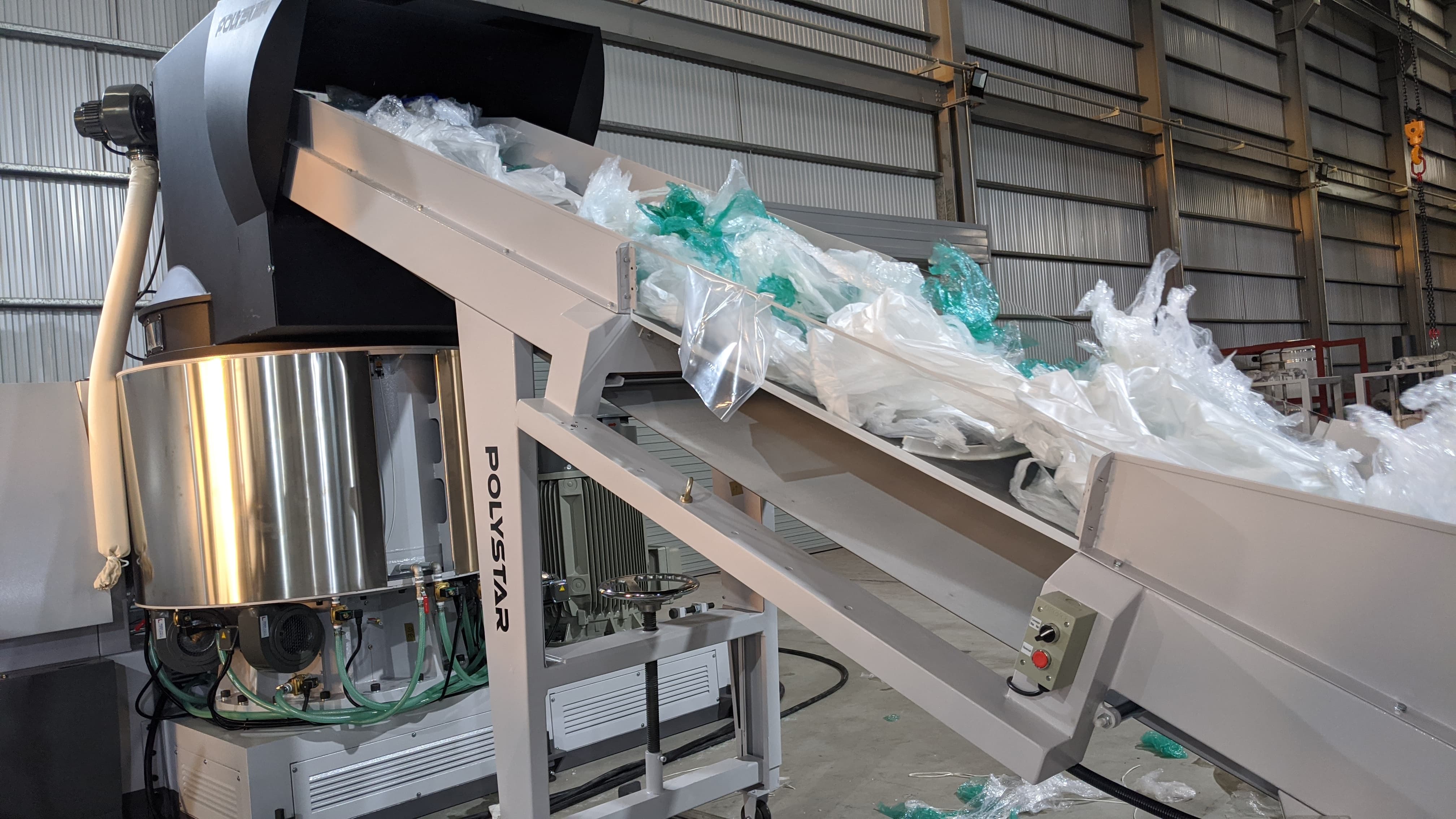Plastic bag recycling extruder | POLYSTAR MACHINERY CO., LTD.