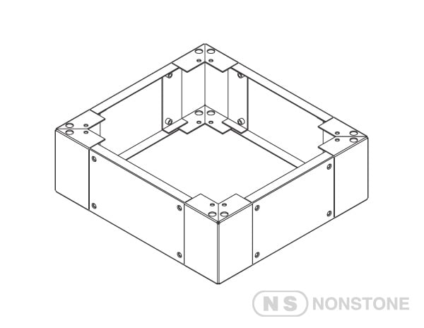 ME Series Accessories 200mm Base/Plinth | Taiwantrade.com