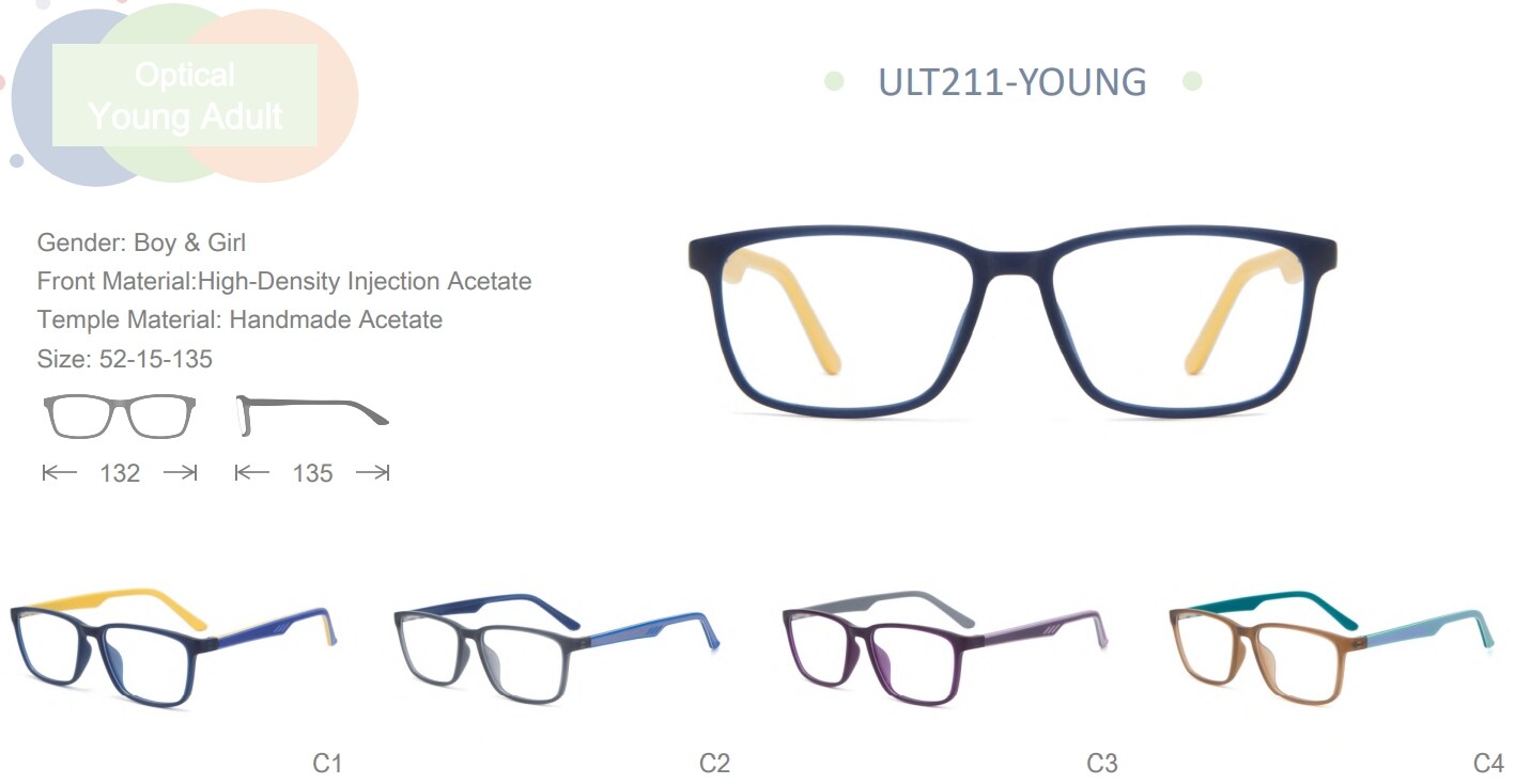 Young adults [BOY&GIRL] Optical glasses 211 type | Taiwantrade