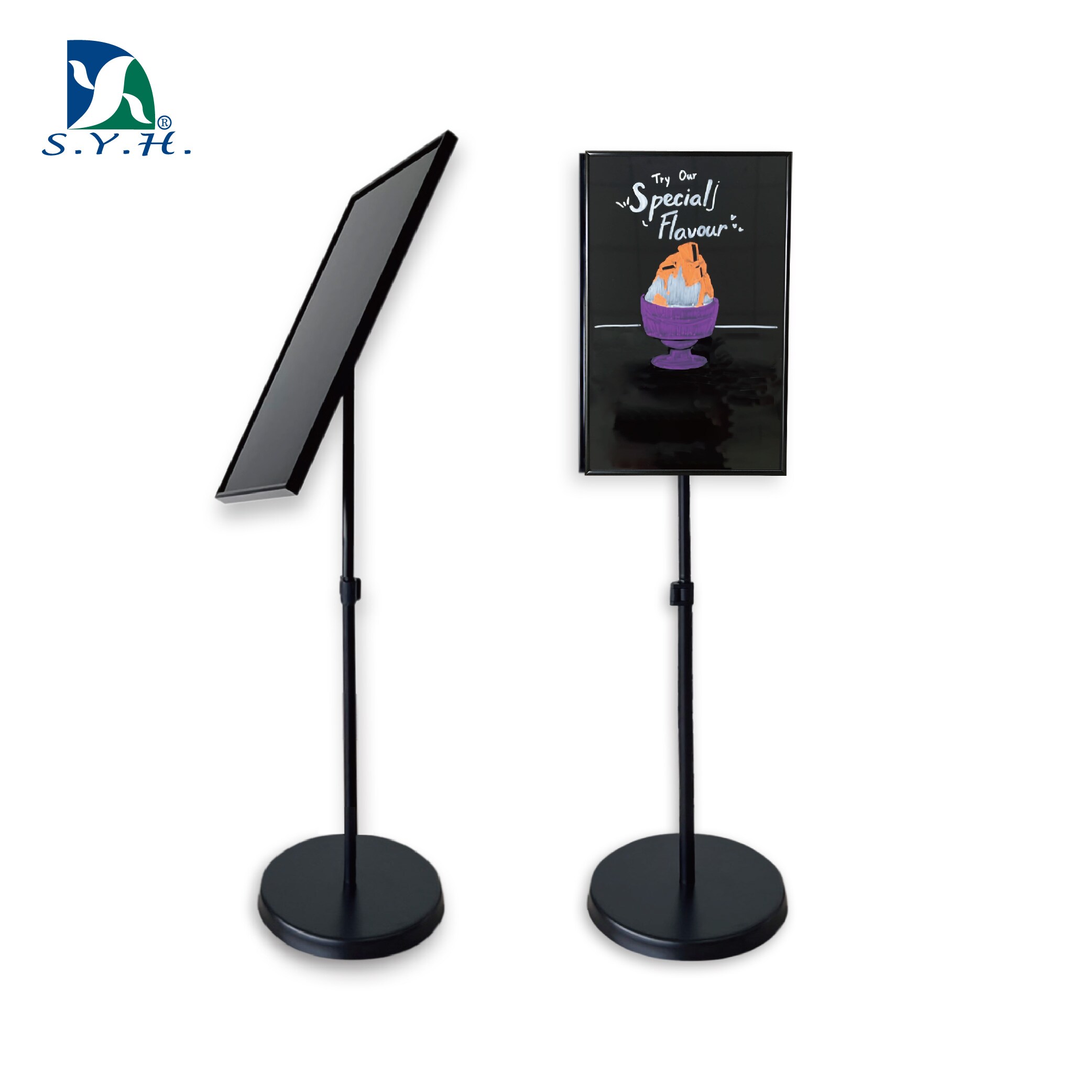 Adjustable Magnetic Display Blackboard Stand for Advertising | Taiwantrade