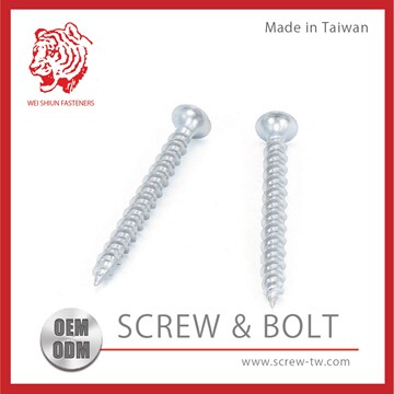 High Low Thread Screw Stainless Steel A4 Taiwan good supplier | Taiwantrade