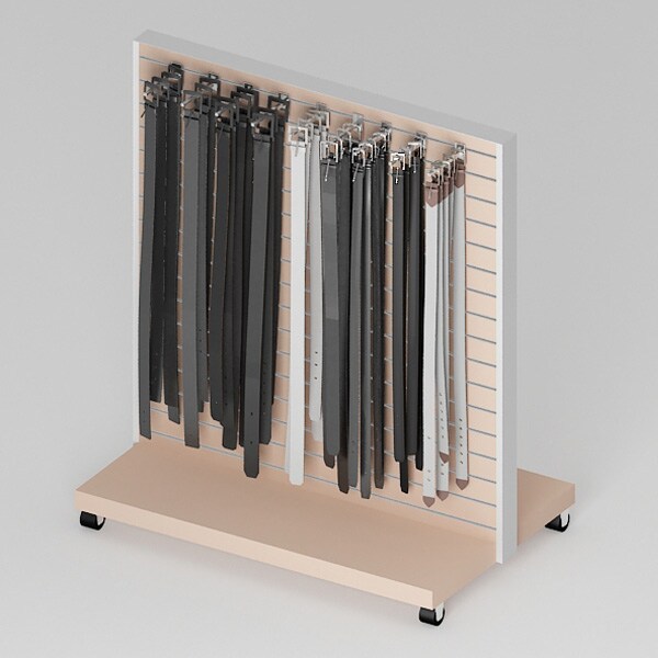Double Side Slat Wall Stand | Taiwantrade