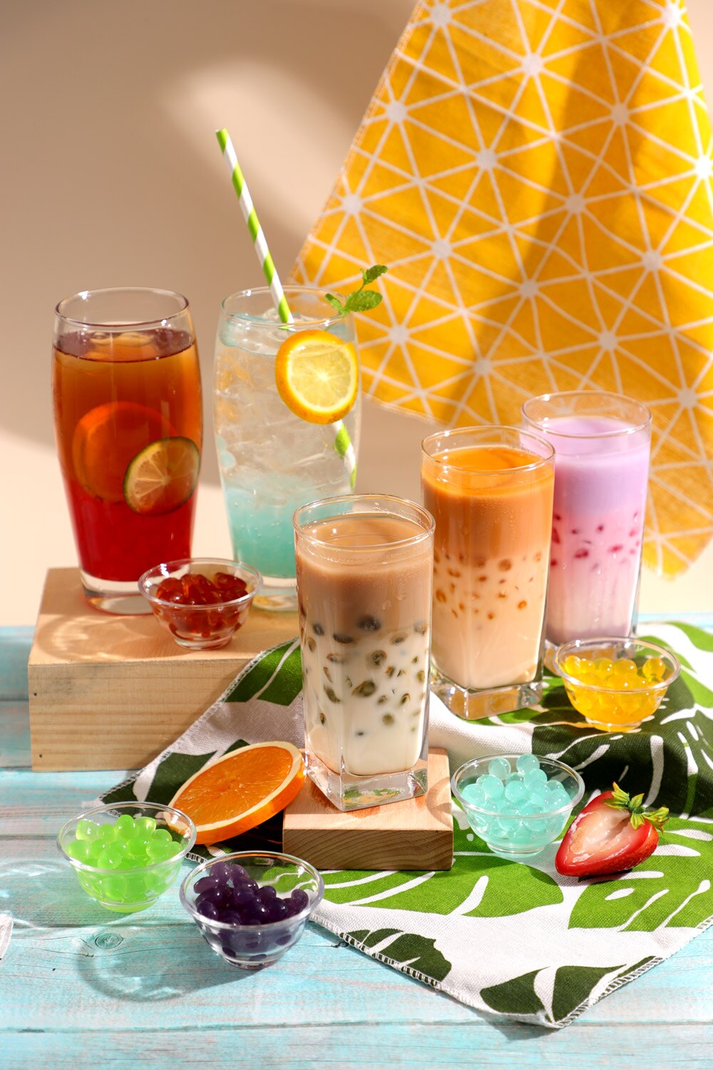 Flavored Jelly Boba(Perfect for Bubble Tea and Dessert Toppings ...