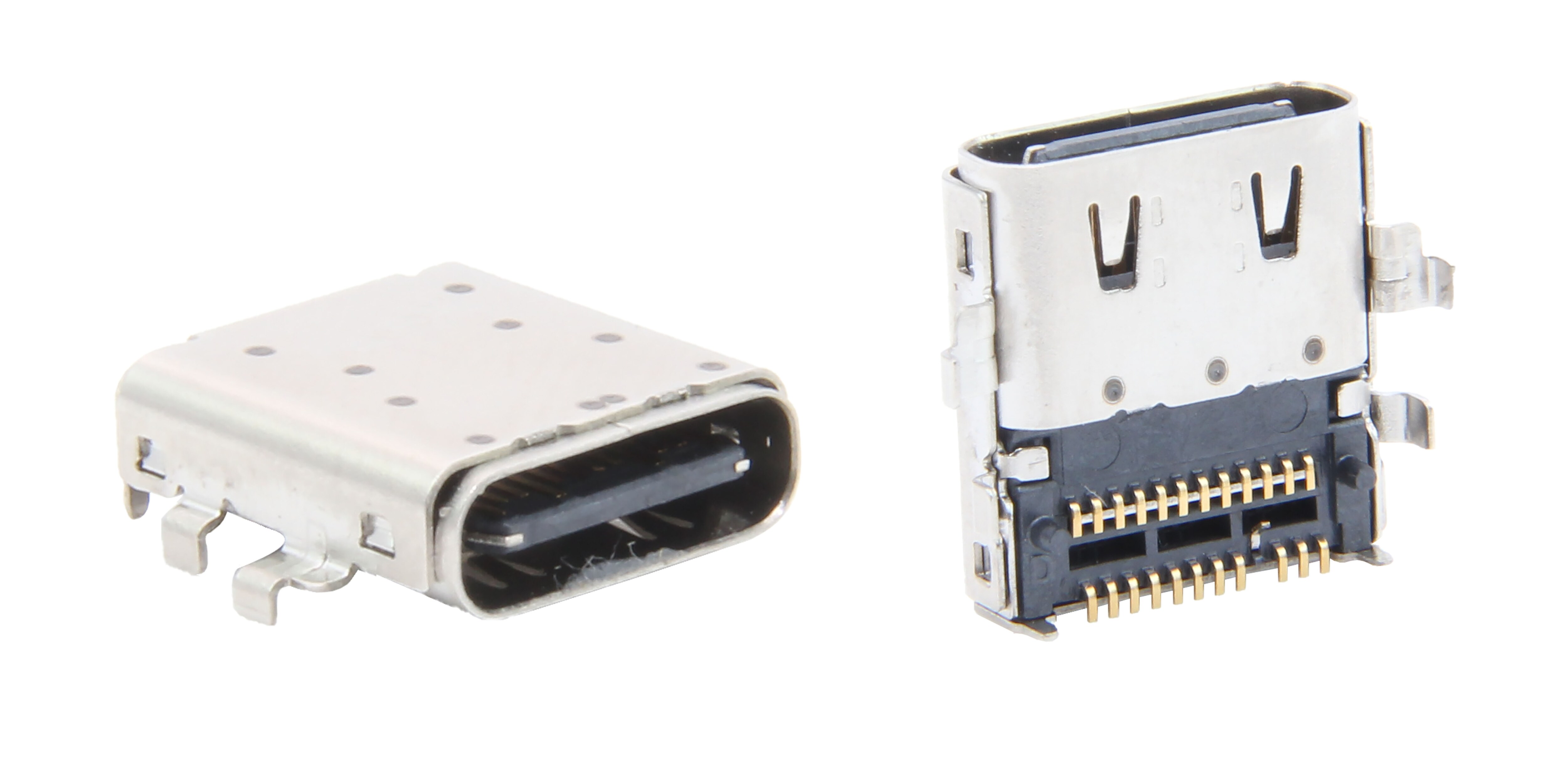 USB Type-C Receptacle Connector Mid-Mount Type C/H: 1.10mm | Taiwantrade