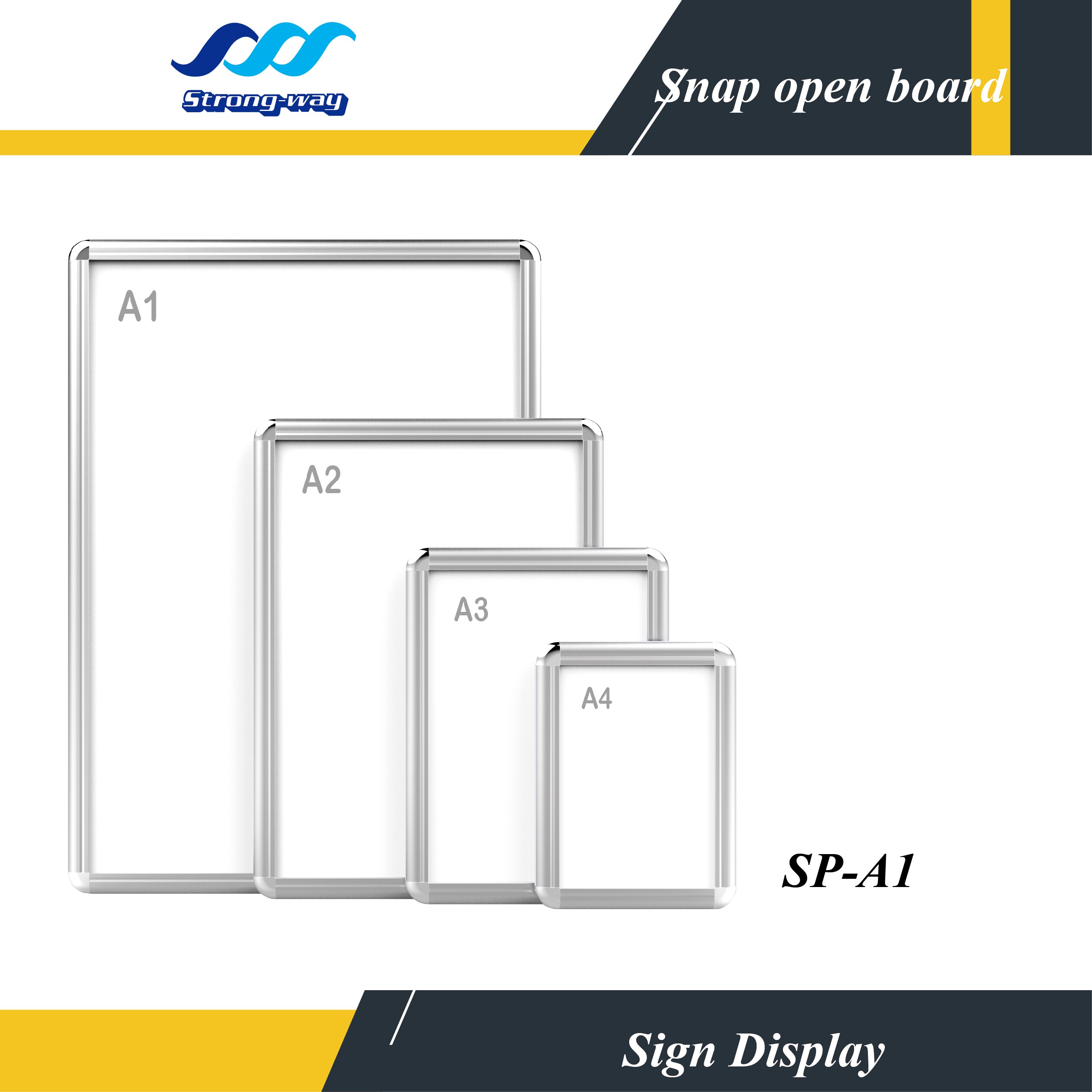 Snap-Open Aluminum Alloy Frame | Taiwantrade