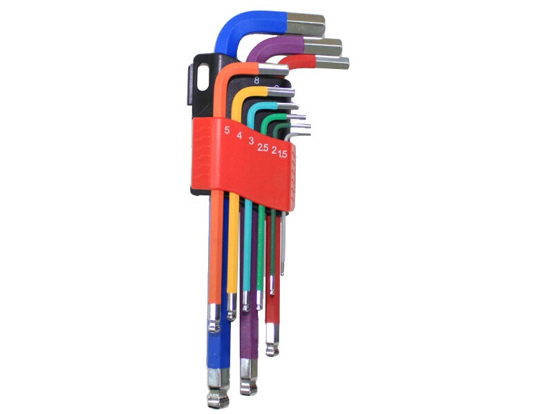 9PCS LONG BALL HEX KEY WRENCH | Taiwantrade