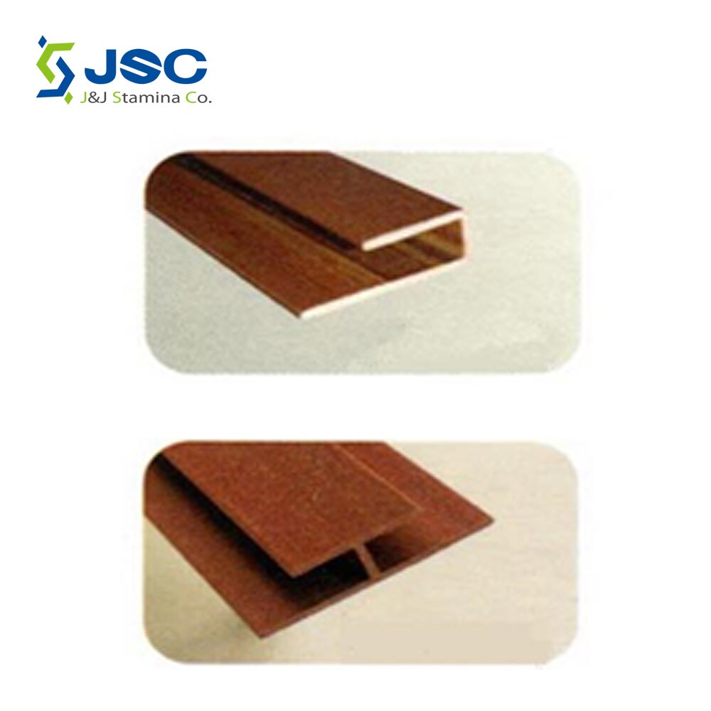 Eco WPC accessories for wall panel, "7" type strip "H" type strip ...