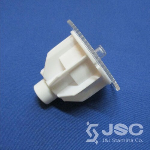 43 mm rotatable end cap - 4" Square/Curve valance box system ...