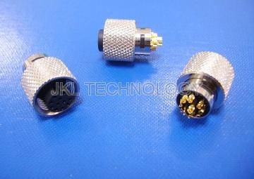 M12 12Pin Female Shielded Connector for soldering, IP67 | Taiwantrade